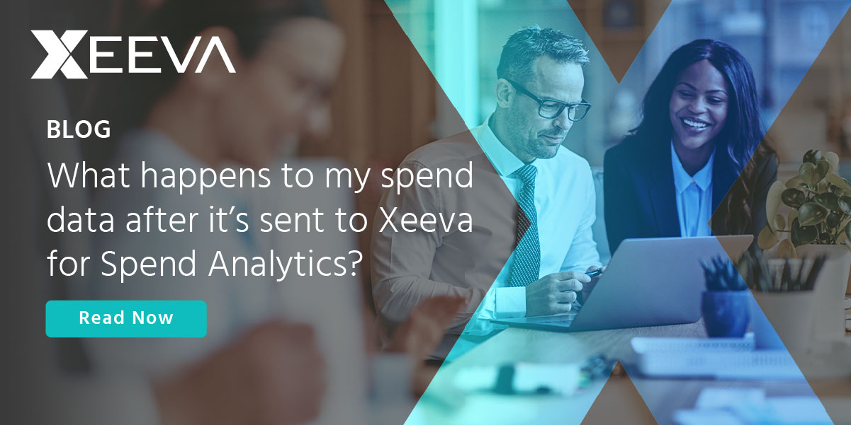 What happens to my spend data after it’s sent to Xeeva? | Xeeva